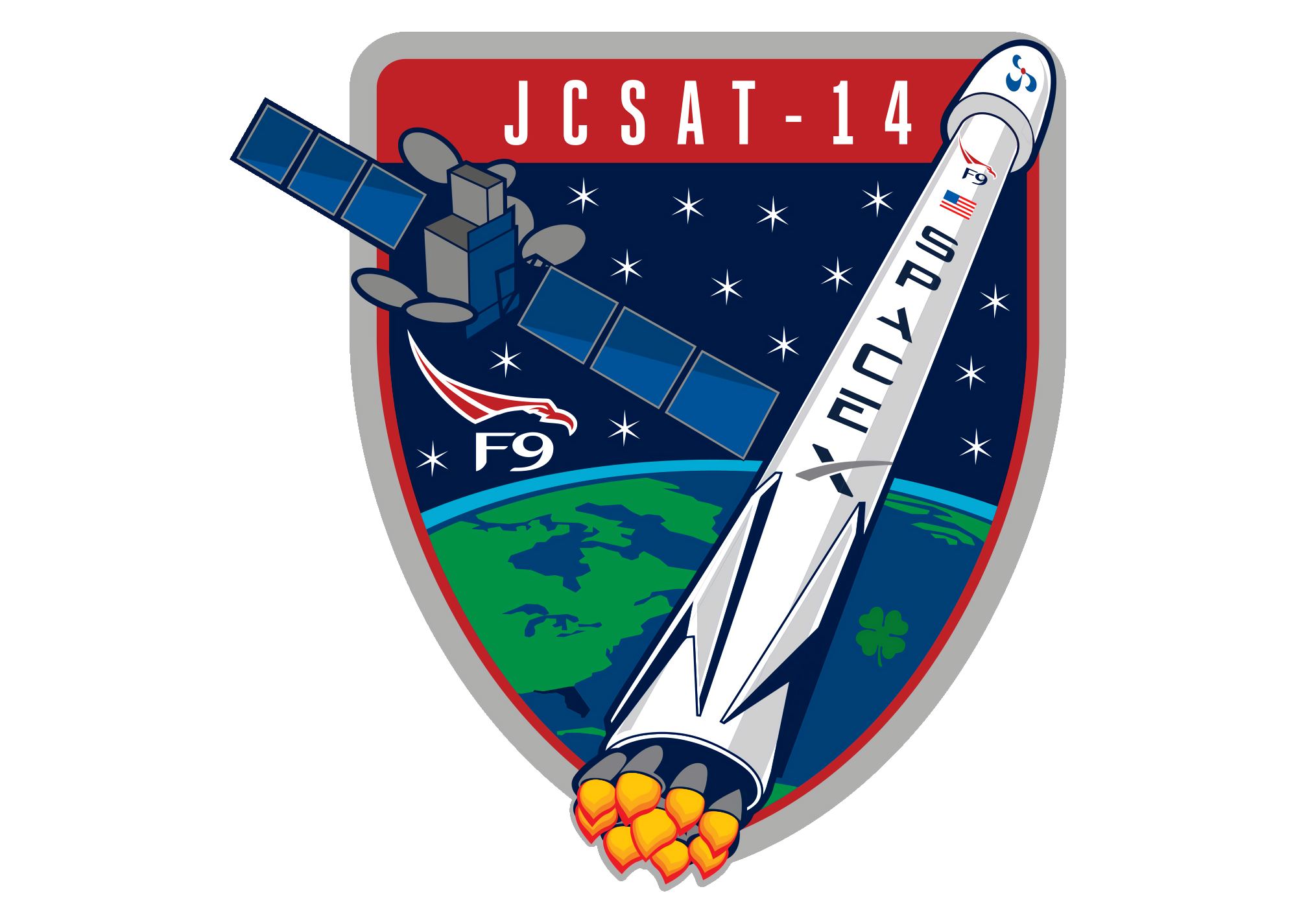 JCSAT-14 | SpaceX.com.pl